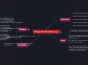 Present Continuous - Mind Map